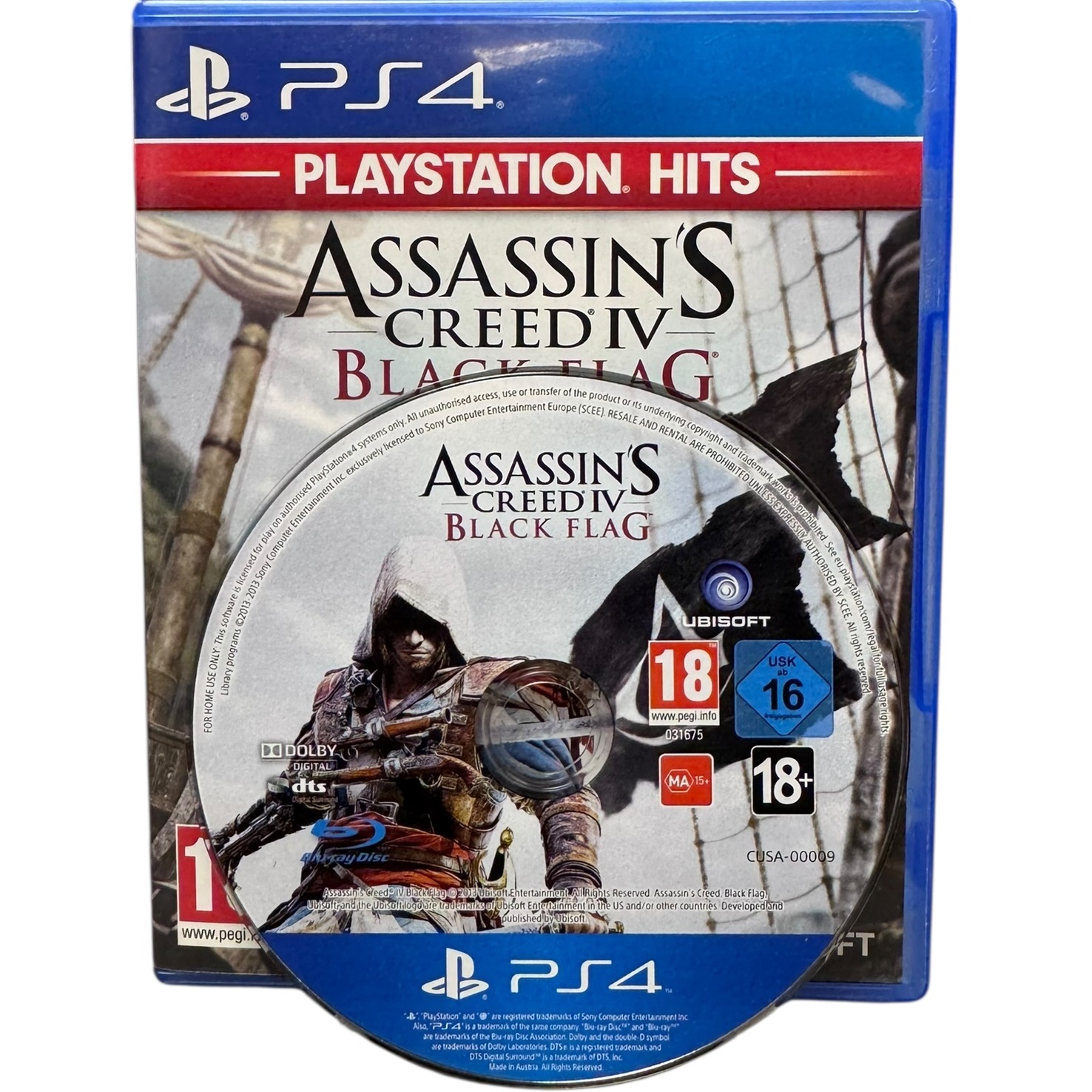 Pre-owned Assassins Creed 4 Black Flag - Sony PlayStation (PEGI 18 ...
